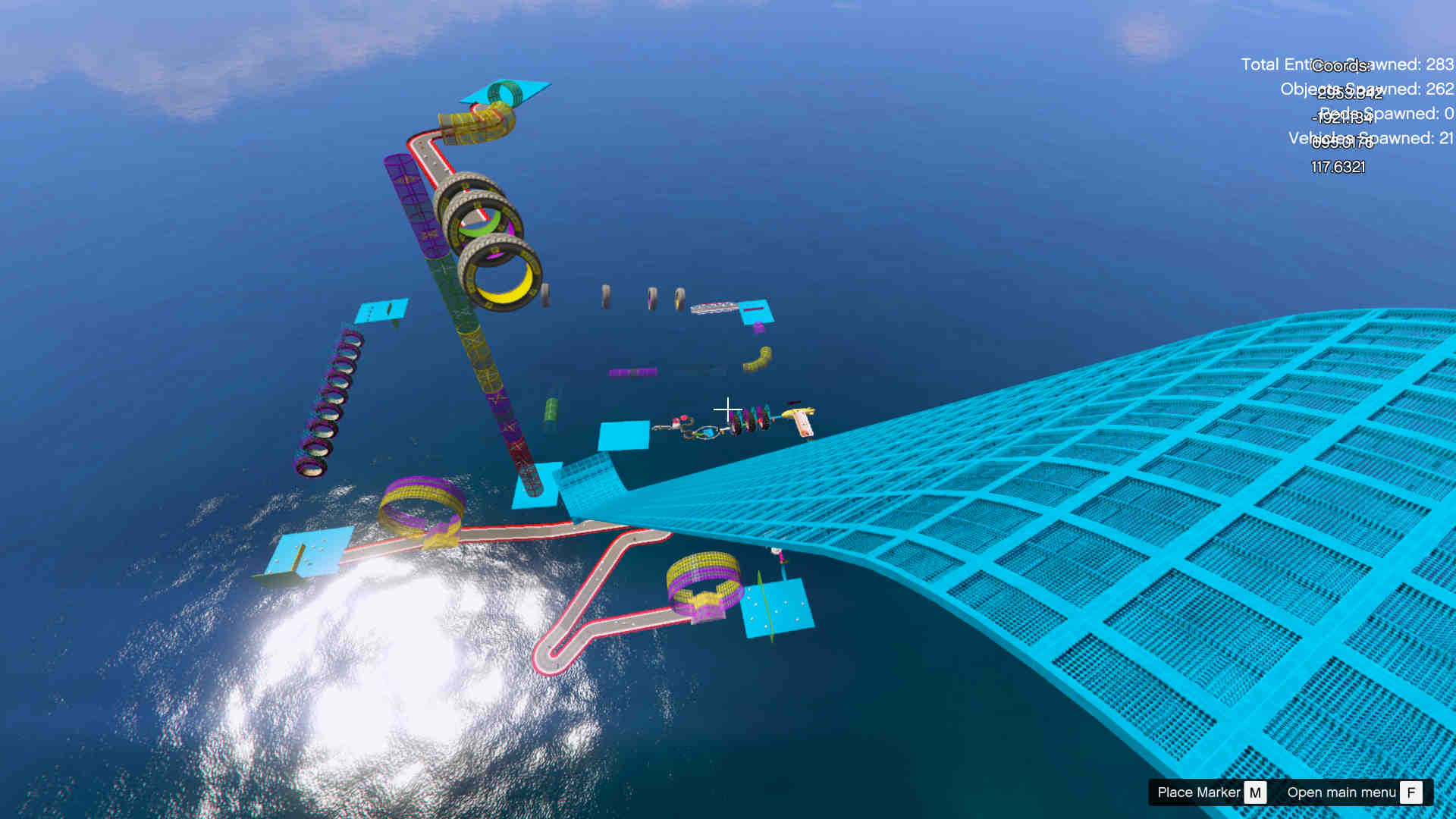 Stunt Race Challenge 36 – All vehicles – GTA Maps